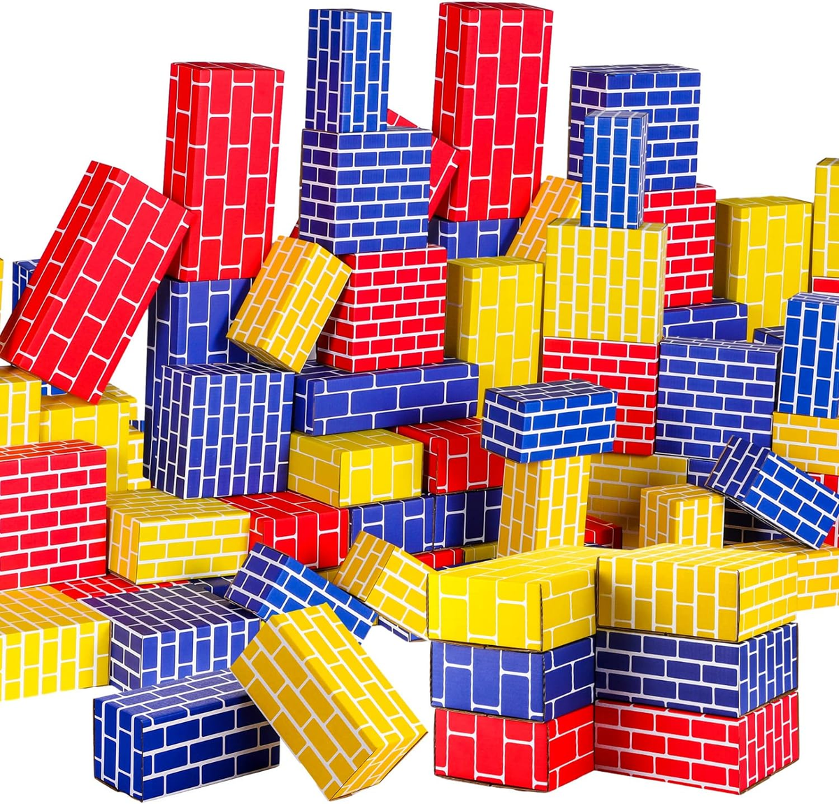 Cardboard Building Blocks With Slits Bebricks 81001 Baseplate 50x50