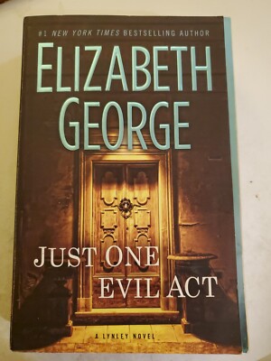 Just One Evil Act by Elizabeth George (2014, Paperback) 9781410460400| eBay