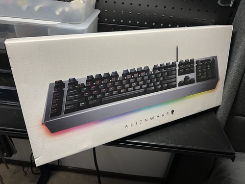 Alienware Pro Gaming Mechanical Keyboard AW768 New Sealed Box | eBay