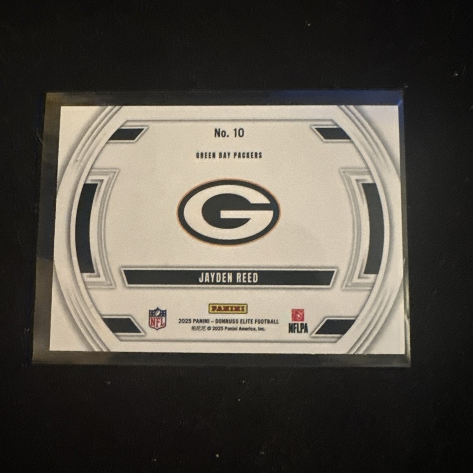 Jayden Reed Packers 2025 Panini Donruss Elite Field Vision #10 Pink | eBay