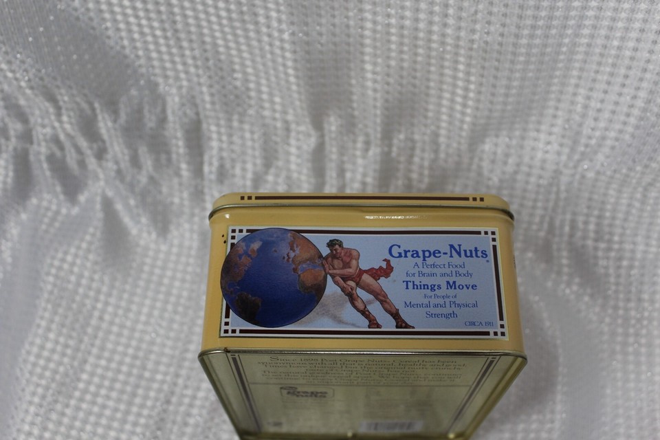 POST GRAPE-NUTS COLLECTOR TIN -REPLICA OF ORIGINAL POST GRAPE NUTS ...