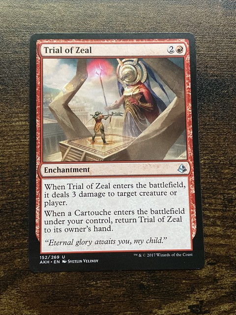 MTG Trial of Zeal Amonkhet 152/269 Regular Uncommon for sale online | eBay