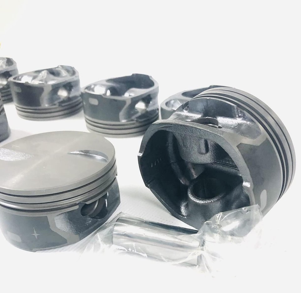 MORESA Hypereutectic Flat Top 2vr Pistons Set/8 2007-09 Chevy GM 6.2L ...