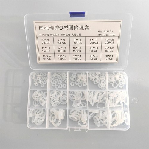 225pcs Metric O-Ring Assortment Kit Hydraulics and Pneumatics sealing ...