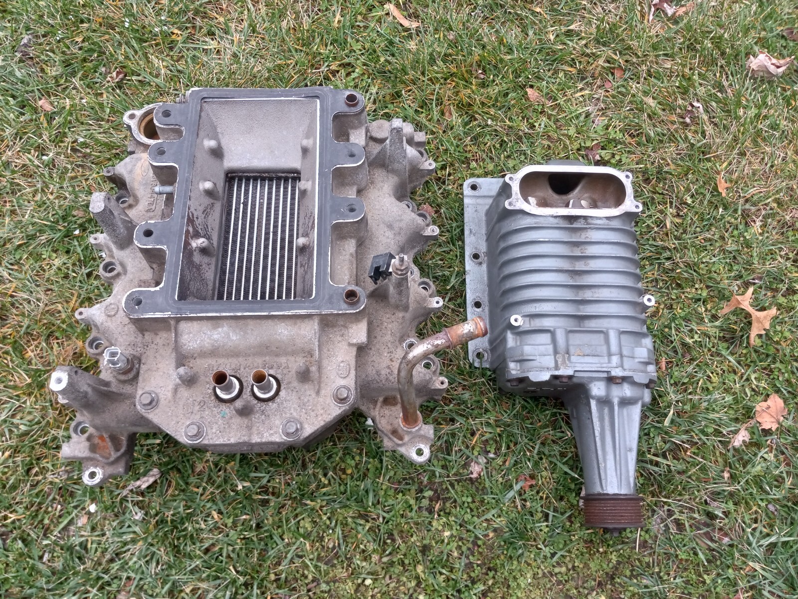 1999-2000 Ford Lightning 5.4L Harley Supercharger Setup M112 Eaton F150 ...