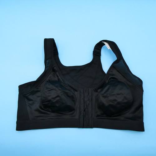Leonisa 40DD Black Back Support Posture Corrector Unlined Wireless Bra ...