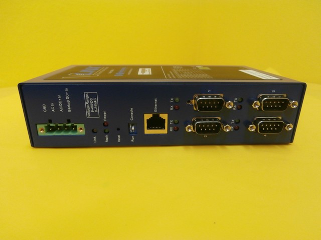 B&b Electronics SMARTWORX VLINX ESR904 4 Port Ethernet Serial Server ...