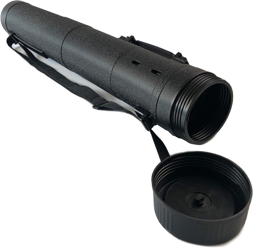 2-Pack Extendable Poster Tubes Expand from 30 1/4” to 49 1/4” w ...