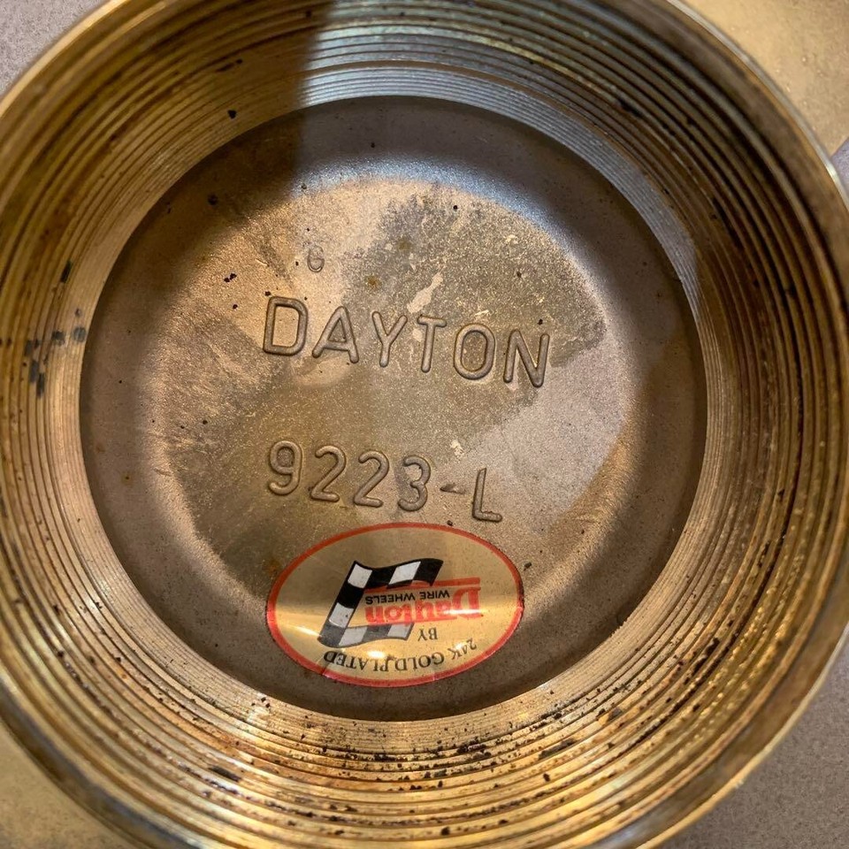 Wire Wheel KNOCK OFFs 9223-L DAYTON 1 × 2Bar Knock Off Low Rider Custom ...