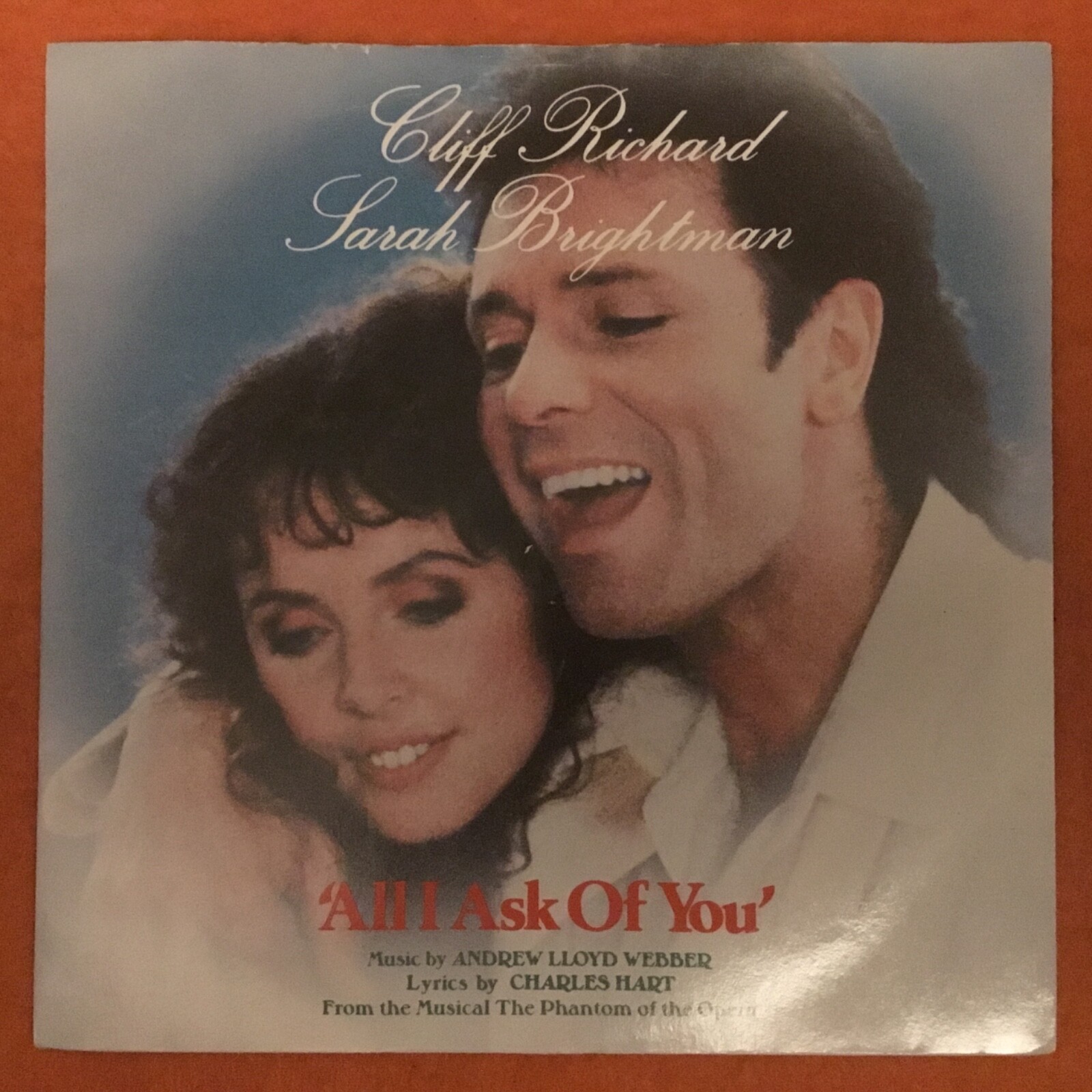 Cliff Richard & Sarah Brightman- All I Ask Of You- Polydor Records 7 ...