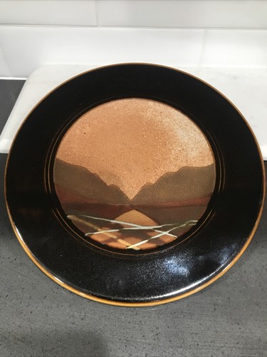 Vintage Landscape Rob Wiedmaier Art Pottery Plate 8 3/4” | eBay