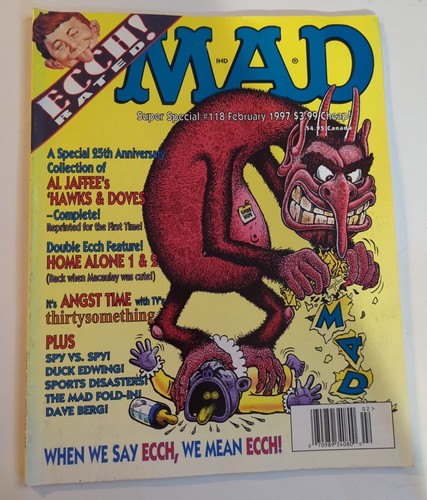 Mad Magazine Super Special #118 February 1997 ~ Very Good | eBay