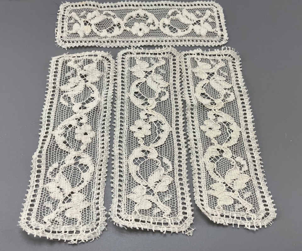 Miniature Crochet & Lace Pieces-Dollhouse - Dollies- Chair- Table- Rug ...