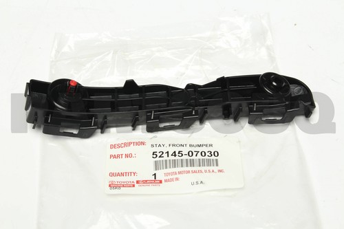 5214507030 Genuine Toyota STAY, FRONT BUMPER, NO.2 RH 52145-07030 | eBay