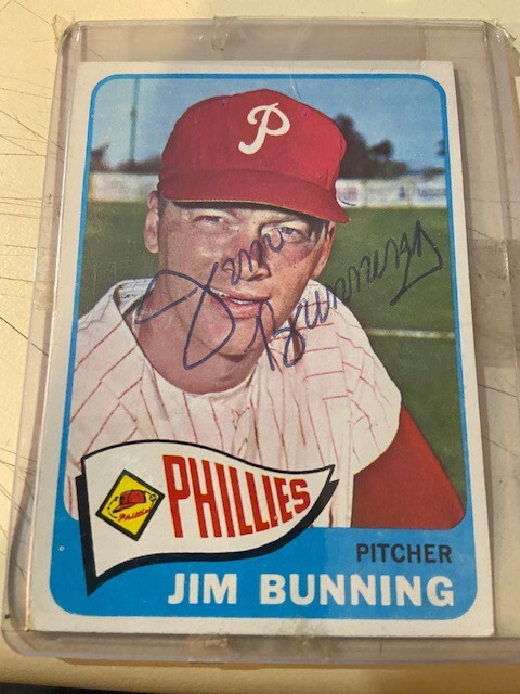 2002 Team Topps Legends Jim Bunning Auto | eBay