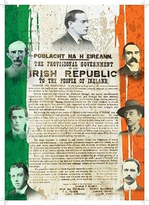 1916 The Proclamation of the Irish Republic A4 Poster Double sided ...