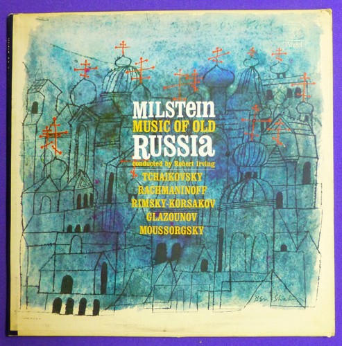 NATHAN MILSTEIN - MUSIC OF OLD RUSSIA - VINYL LP RECORD ALBUM - ANGEL ...