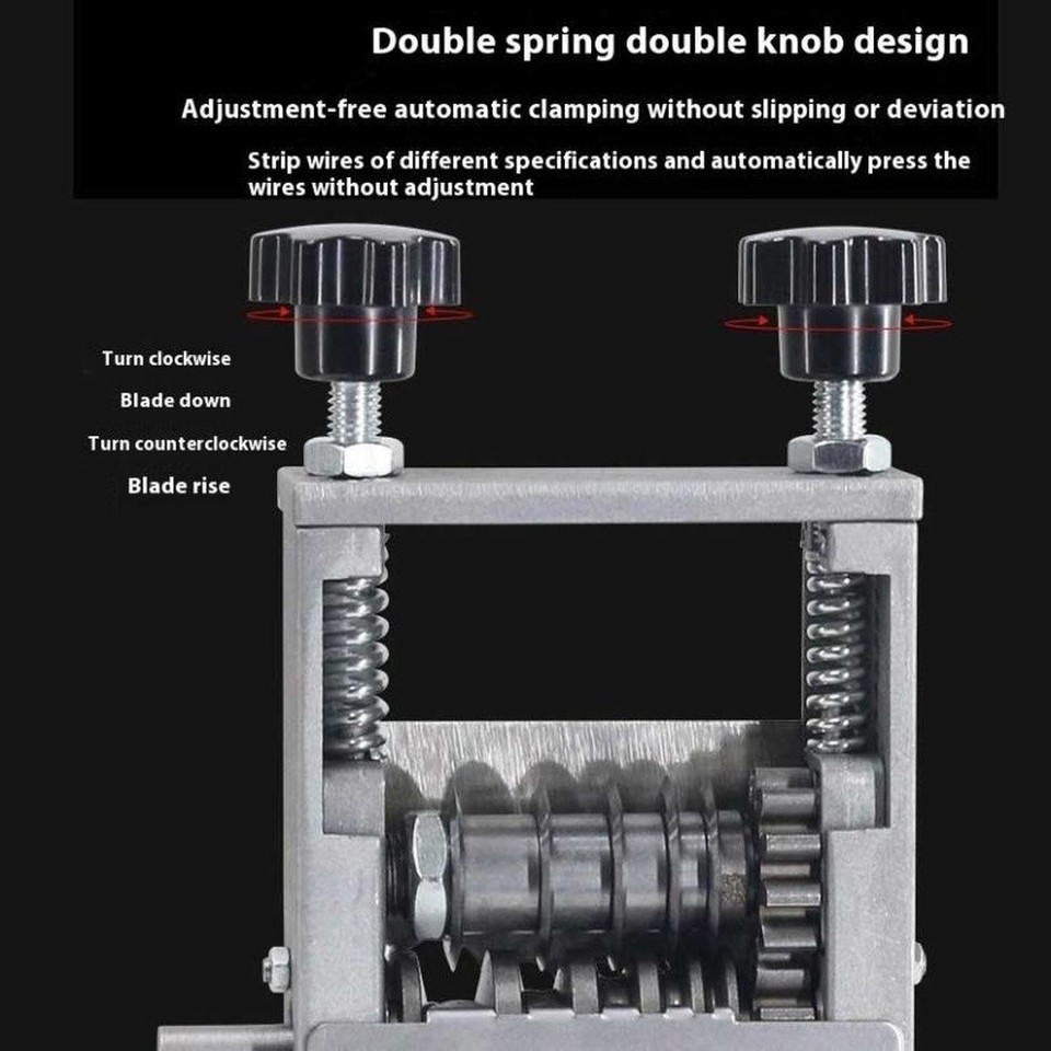 Handheld Wire Stripper Dual Drive High-speed Tool Steel Automatic ...