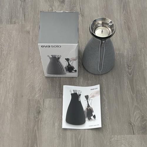 Eva Solo Coffee Maker 1.0 L Coffee Pot CafeSolo Carafe w/ Neoprene ...
