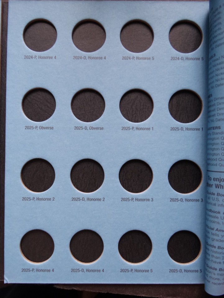 Whitman American Women Quarters Coin P & D Folder 2022-2025 Album Book ...