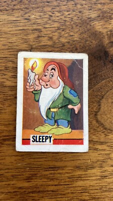 1955 Barratt & Co Mickey's Sweet Cigarettes Disney Characters Series 1 ...