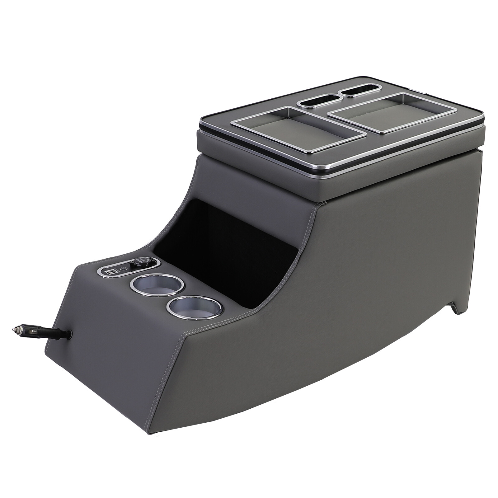 Console Centrale Rangement Gris Pour Mercedes W447 / W639 Vito Viano | eBay