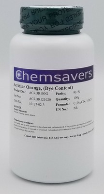 Acridine Orange, 90+% (Dye Content), 100g | eBay