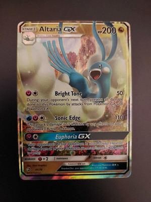 Altaria GX 41/70 pokemon card (tl) | eBay Australia