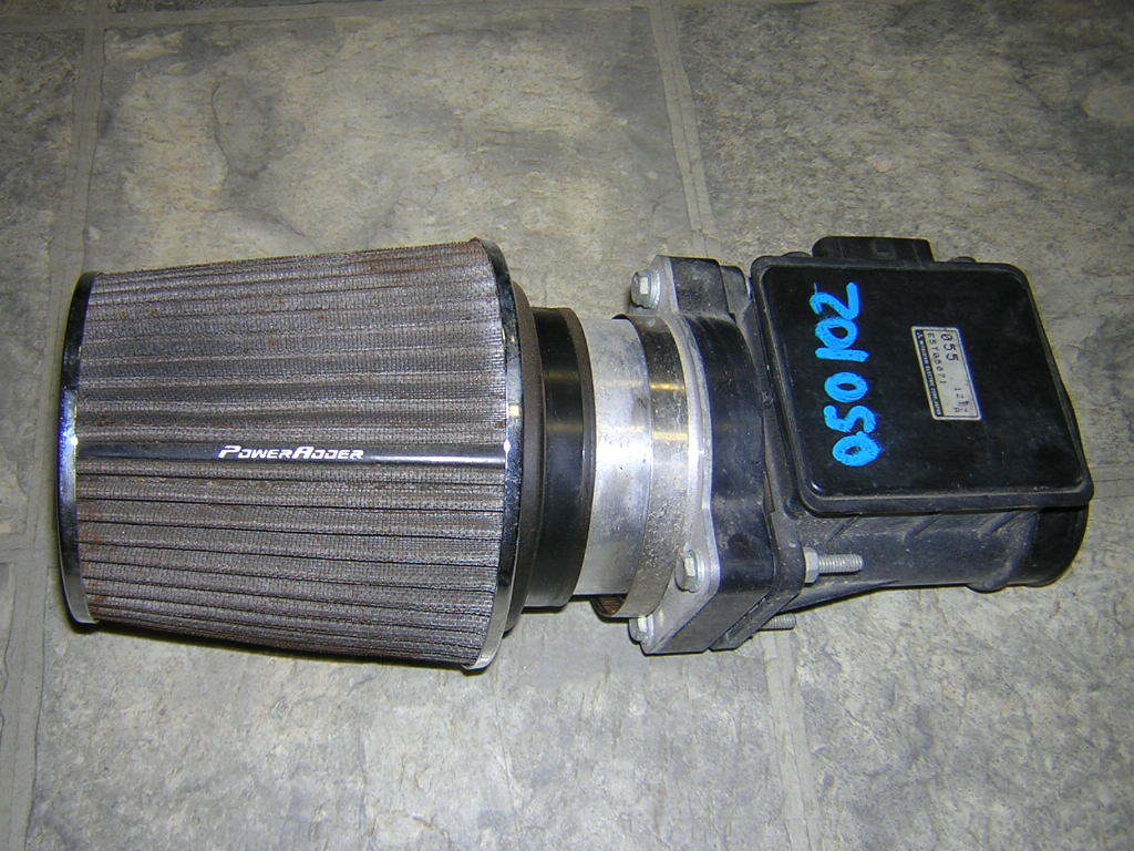 1992 Dodge Stealth MAF Sensor w/ Poweradder Air Filter | Mass Airflow ...