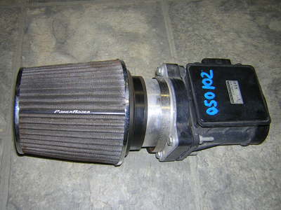 1992 Dodge Stealth MAF Sensor w/ Poweradder Air Filter | Mass Airflow ...