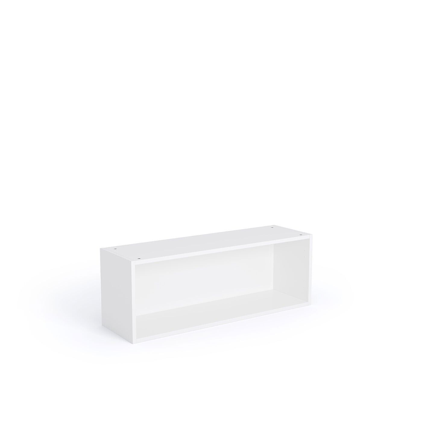White Bridging Unit-Cooker Hood -Top Box-Book Shelf-Kitchen Wall ...