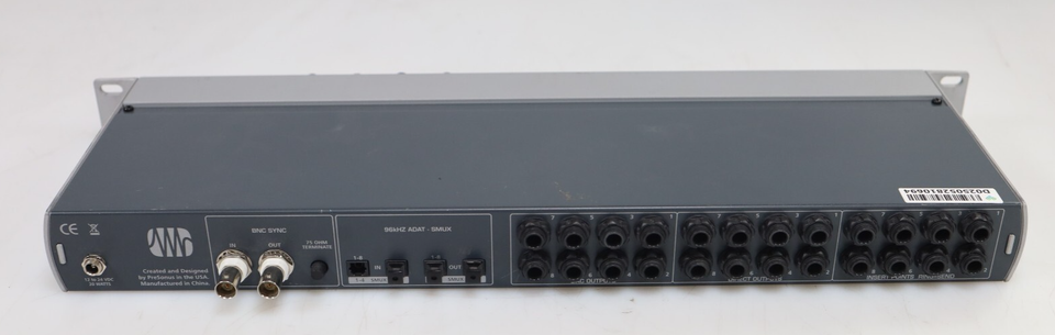 Presonus DIGIMAX FS 8-CH Class-A Mic Preamp 96K ADAT Interface No AC ...