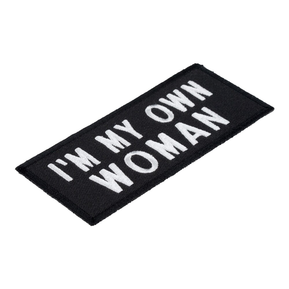 I'm My Own Woman Patch, Women's Biker Patches | eBay