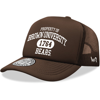 Brown University Bears BU Trucker Mesh Baseball Snapback Cap Hat | eBay