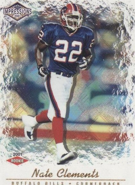 2001 Pacific Impressions - #153 Nate Clements /117 (RC) for sale online ...