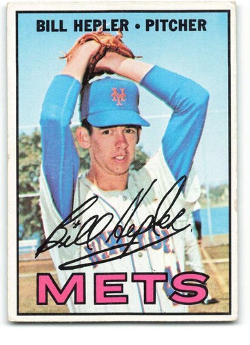1967 Topps #144 Bill Hepler EX Excellent Mets ID:321587 | eBay
