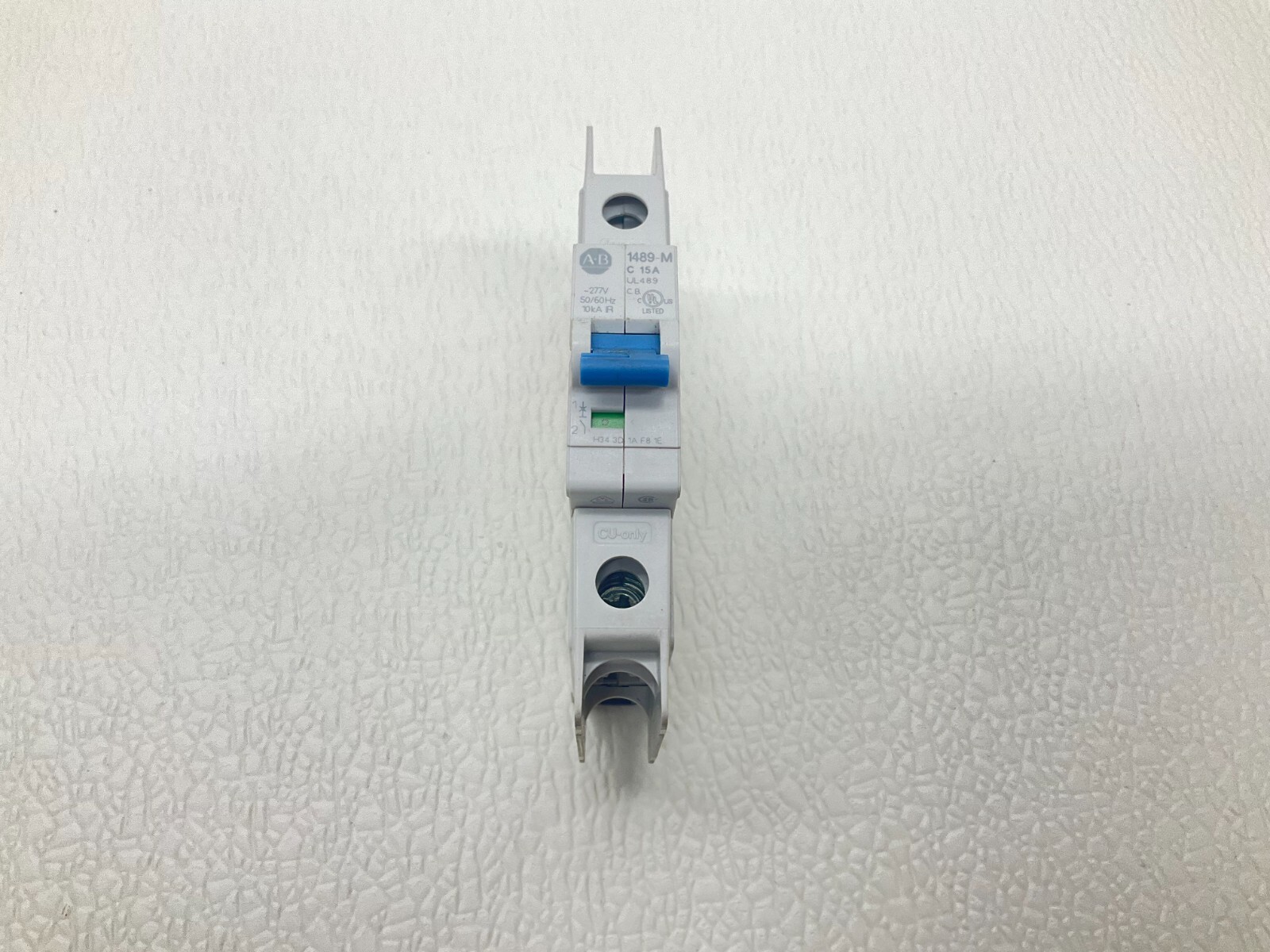 Allen Bradley 1489-M1C150 1 Pole 15 Amp Circuit Breaker Ser D 1489-M C ...