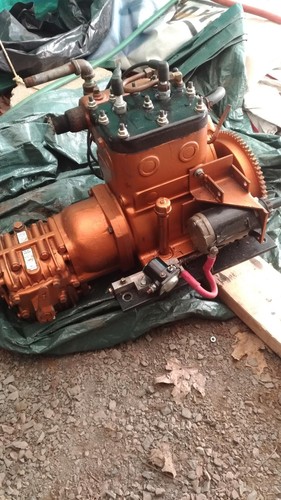 Kermath Sea Twin 10hp / Atomic 2 cylinder antique marine engine. runs ...