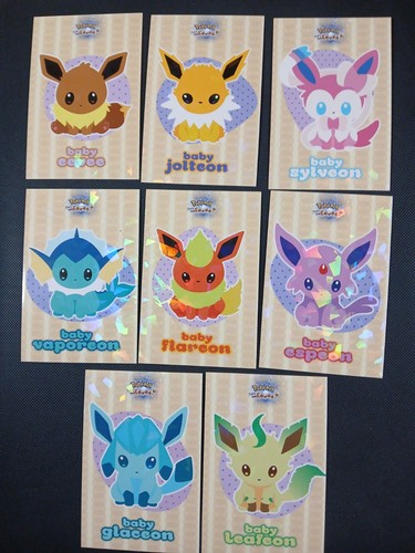 Pokemon Let's Go Eevee Database Peru Baby Set Eeveelutions Full Set US ...