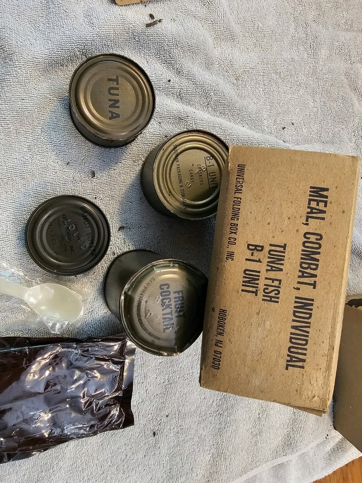 US Military C-Ration-TWO UNITS- HAM AND LIMA BEANS and HAM AND EGGS | eBay