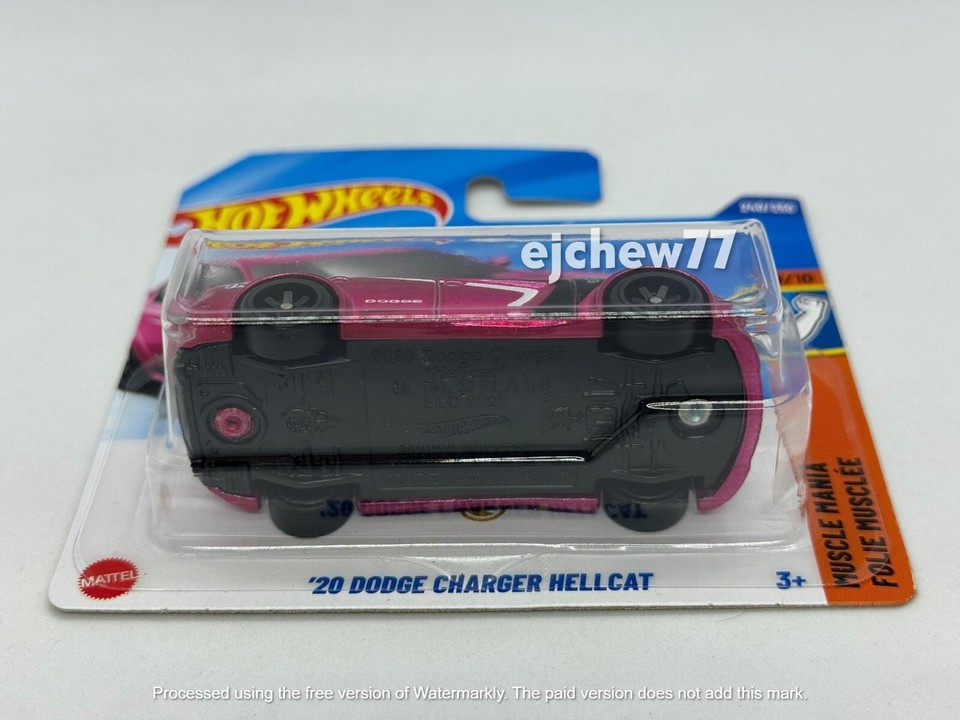 Hot Wheels 2025 Super Treasure Hunt '20 Dodge Charger Hellcat - Short ...