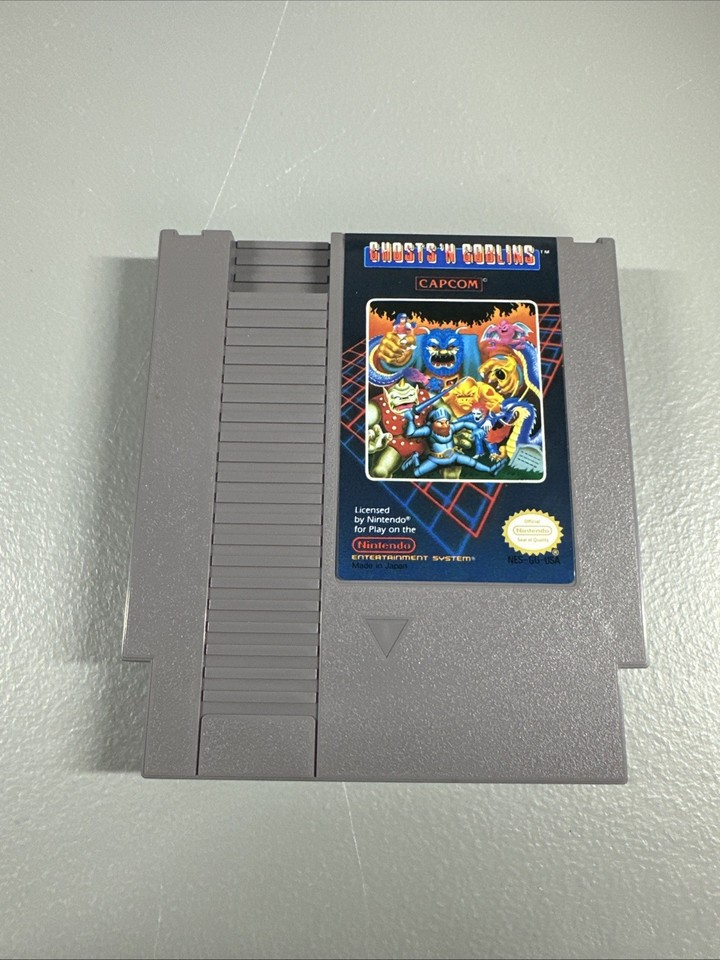 Ghosts 'N Goblins NES Nintendo Complete CIB Circle Seal MINT RARE | eBay UK