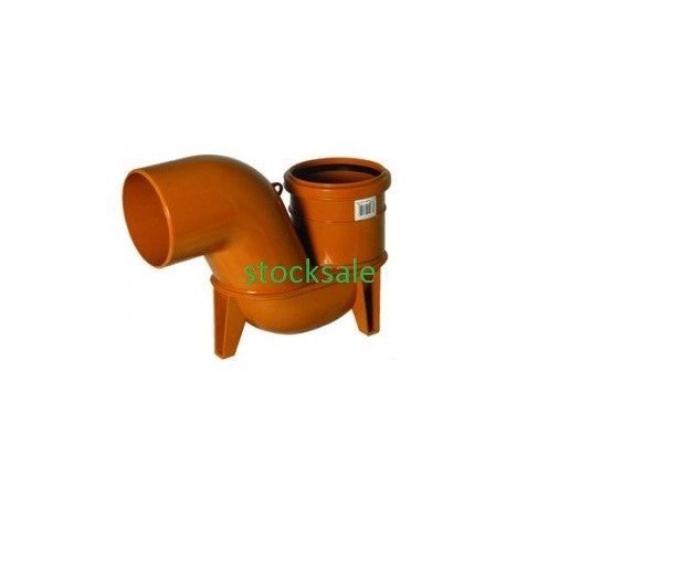 110mm Underground Drainage Low Back P Trap Gulley upvc | eBay
