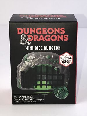 Dungeons & Dragons: Mini Dice Dungeon (RP Minis) PAPERBACK 2022 Brenna ...