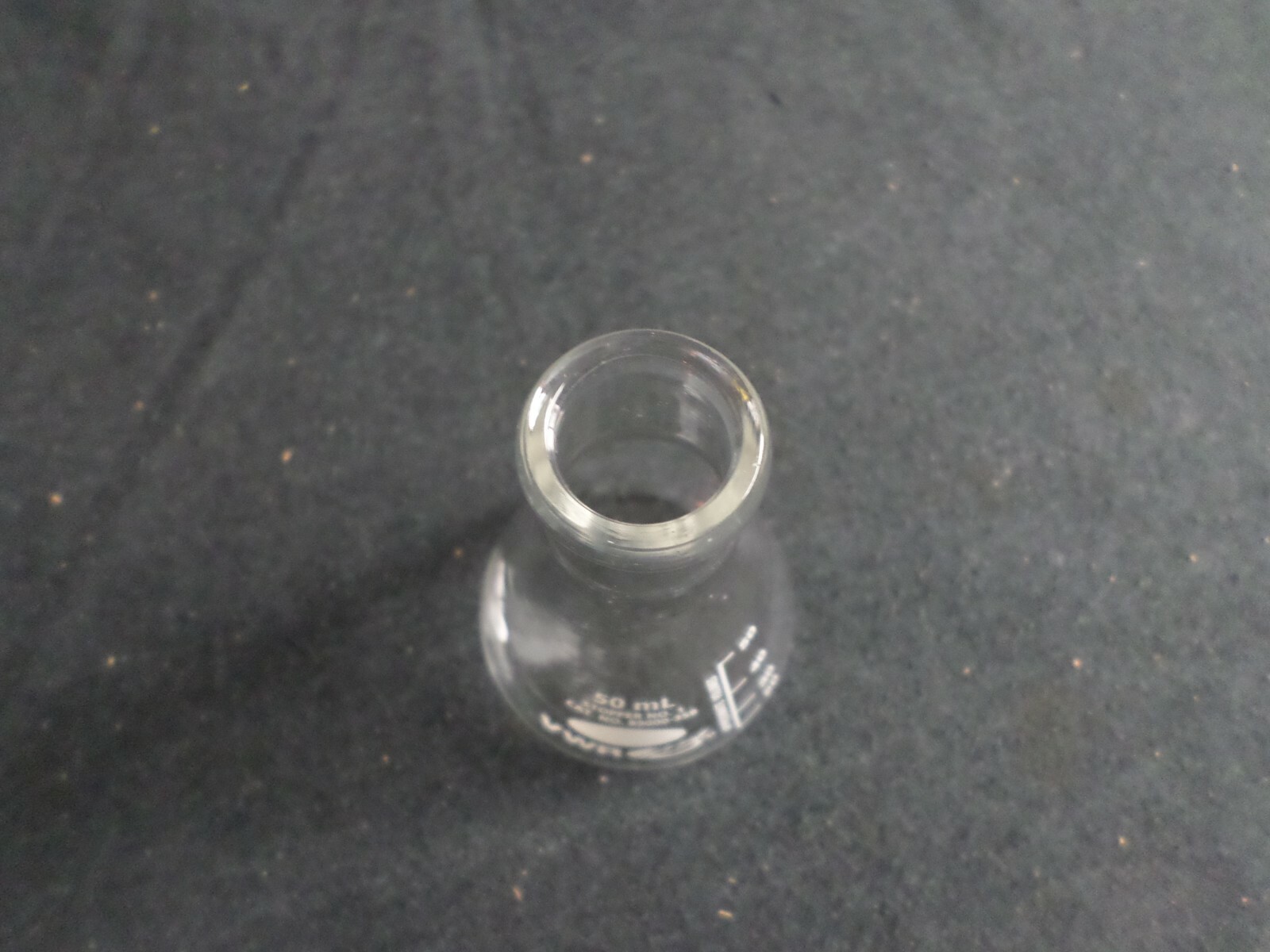 VWR Glass Heavy Duty 50mL Graduated Conical Erlenmeyer Flask, 89000-358 ...