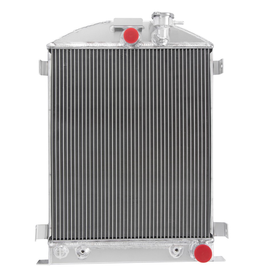 3 Row Aluminum Radiator For 1932 Ford Model HI-BOY Grille Shells Chevy ...