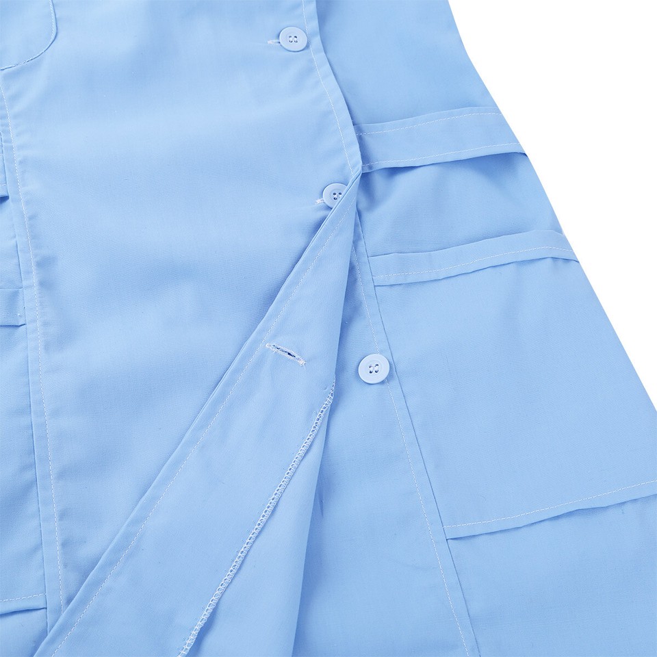 Women Hospital Coat Nurse Doctor Cosplay Costume Lab Jacket Dress ...