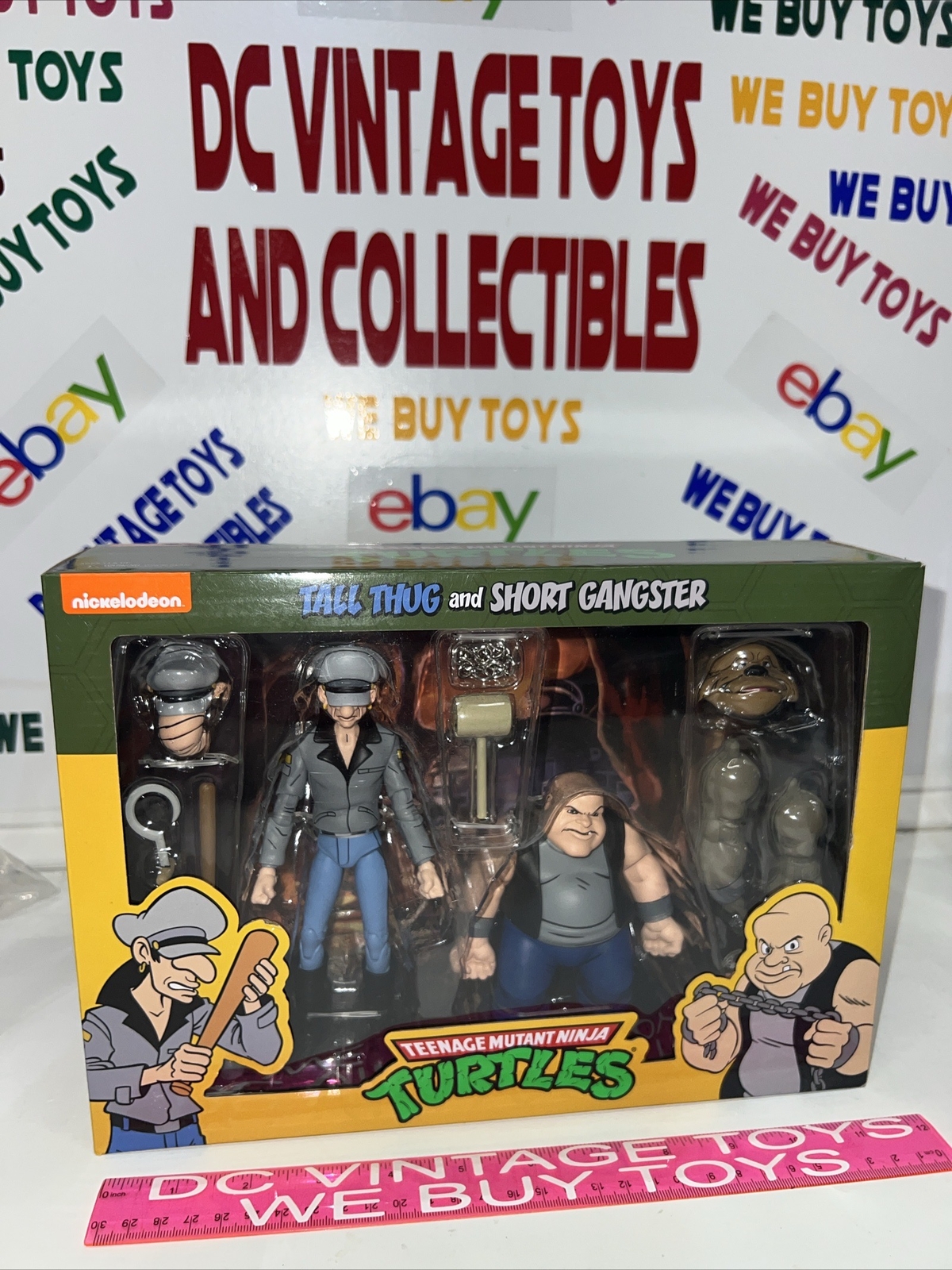 NECA TEENAGE MUTANT NINJA TURTLES TALL THUG & SHORT GANGSTER TARGET ...