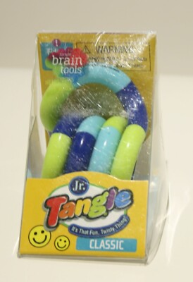 Tangle Jr Classic Sensory Fidget Toy Brain Tool Twisty Stress Relief ...