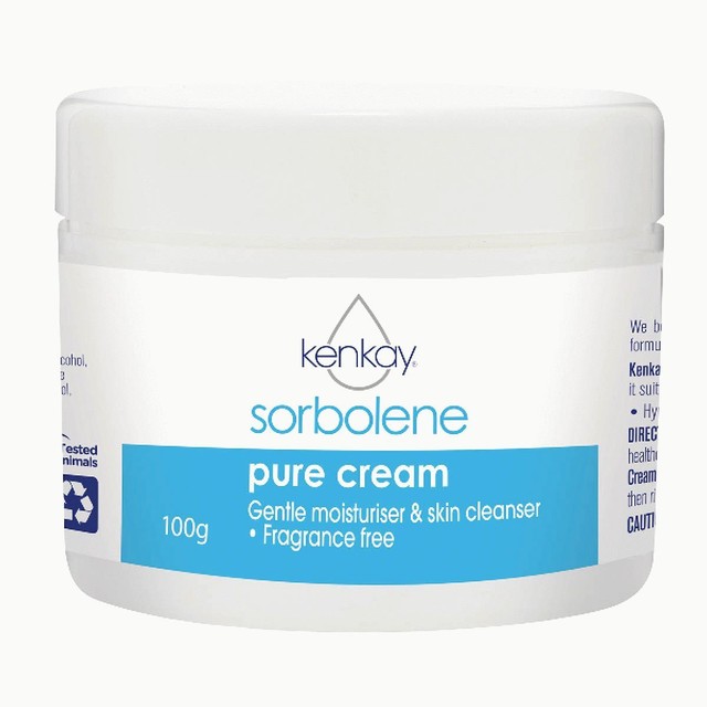 Kenkay Pure Sorbolene Cream Jar 100g Moisturiser Cleanser Fragrance for ...